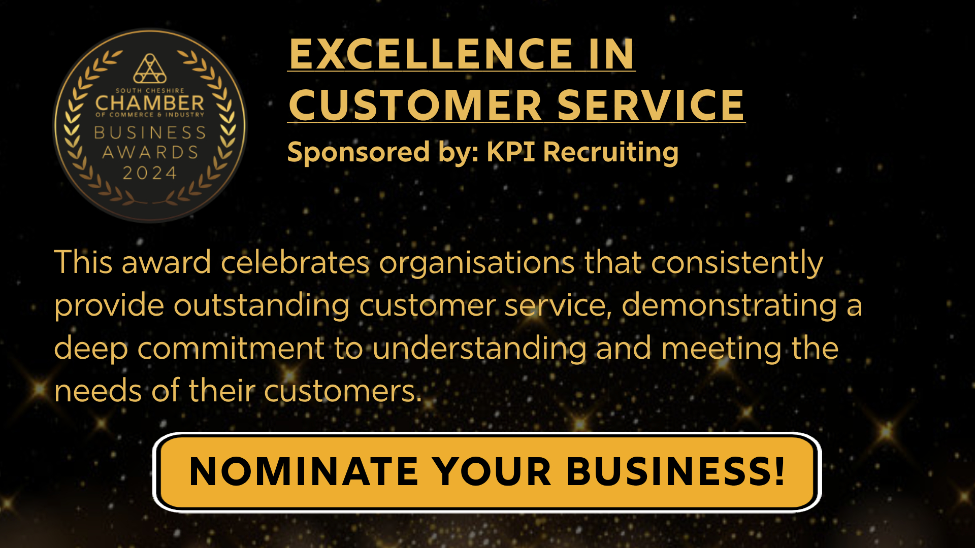Excellence In Customer Service - South Cheshire Chamber of Commerce ...